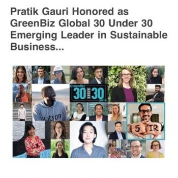 Pratik Gauri | Social Entrepreneur creating 5th Industrial Revolution